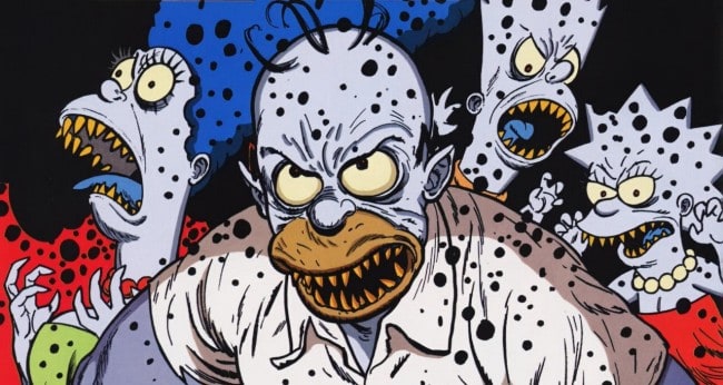 Die Simpsons als Zombies | Dravens Tales from the Crypt