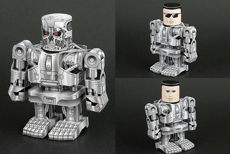 Papercraft Terminator | Dravens Tales from the Crypt