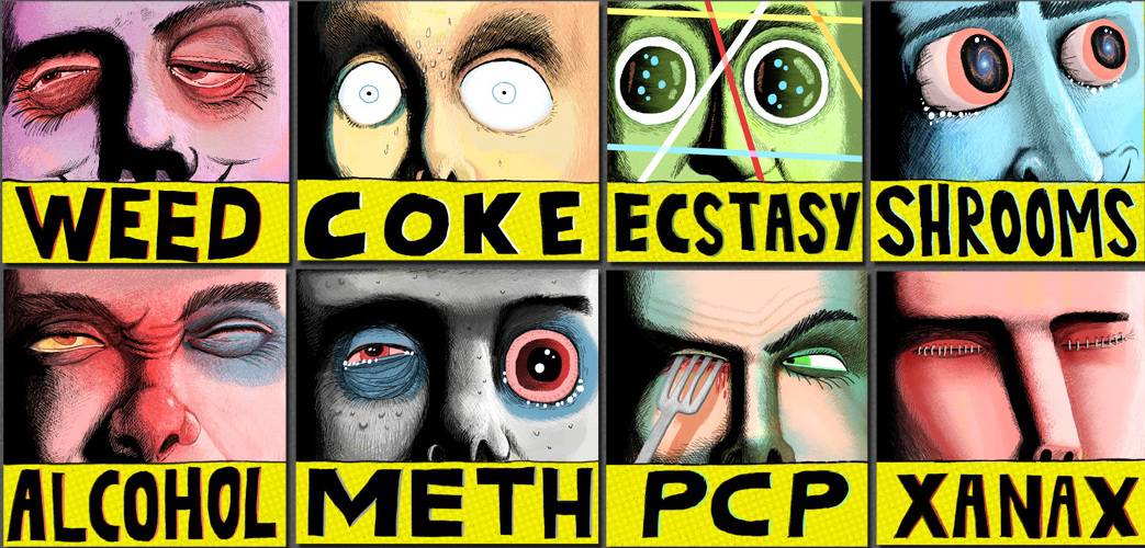 Drugs Eyes - Drogen Augen | Dravens Tales from the Crypt