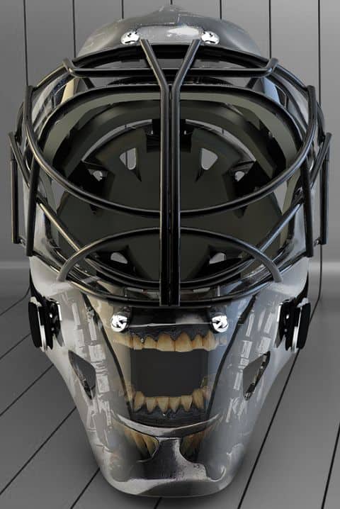 Terminator, Tron und Transformers Eishockey Helme | Dravens Tales from ...