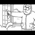 Simon's Cat in April Showers | Dravens Tales from the Crypt