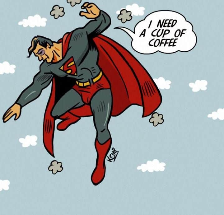 Superman needs Coffee | Dravens Tales from the Crypt