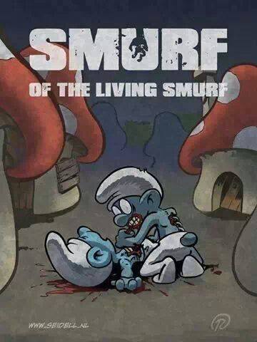 Smurf of the Living Smurf - Dravens Tales from the Crypt
