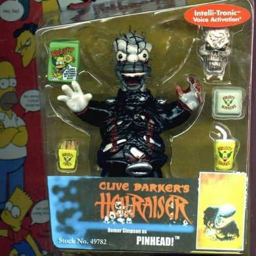 Homer Simpson Pinhead | Dravens Tales from the Crypt