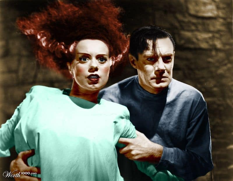 Colorized Classic Movie Monsters | Dravens Tales from the Crypt