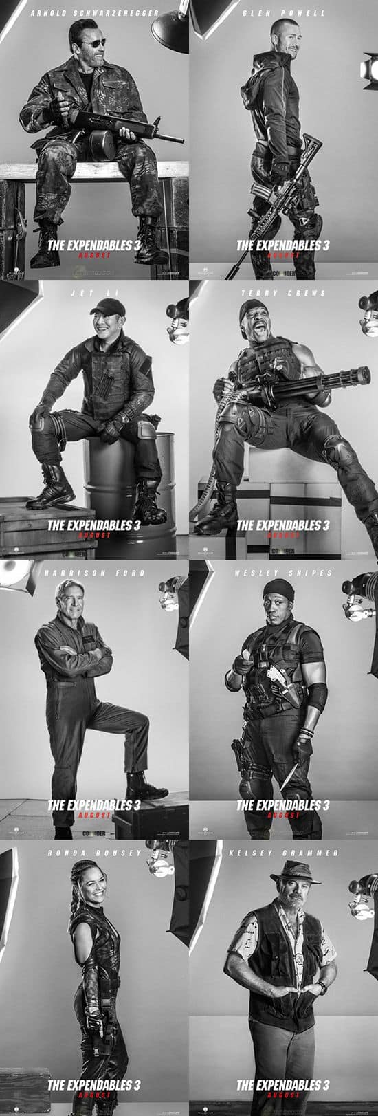 The Expendables 3: Poster und Roll Call - Trailer | Dravens Tales from ...