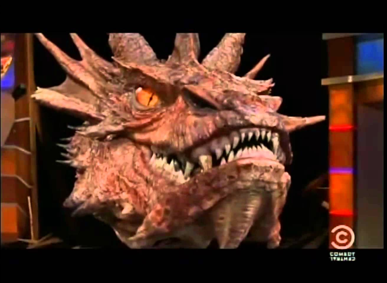Stephen Colbert interviewt Smaug | Dravens Tales from the Crypt