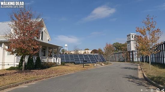 The Walking Dead Alexandria Interaktive Tour: ASZ wie Google Maps ...