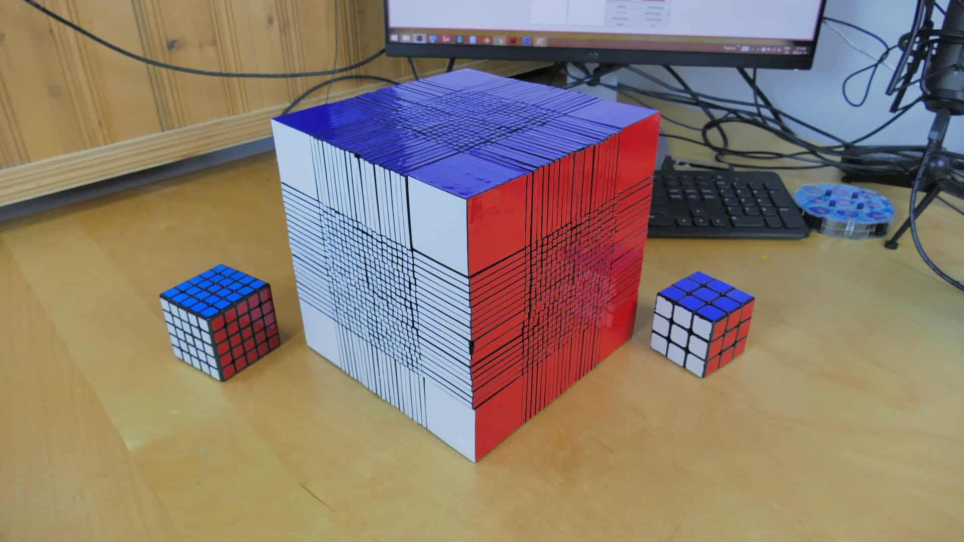 » Il cubo di Rubik più grande del mondo