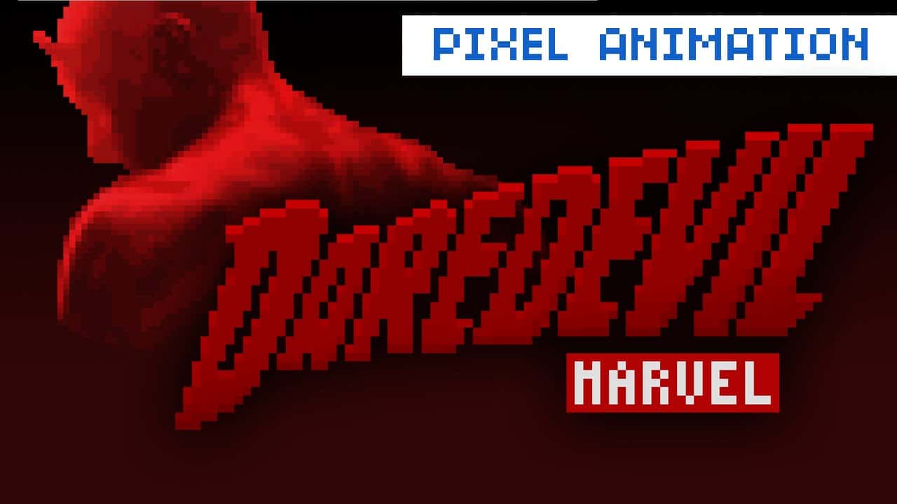 Daredevil Intro als 8-Bit Animation | Dravens Tales from the Crypt
