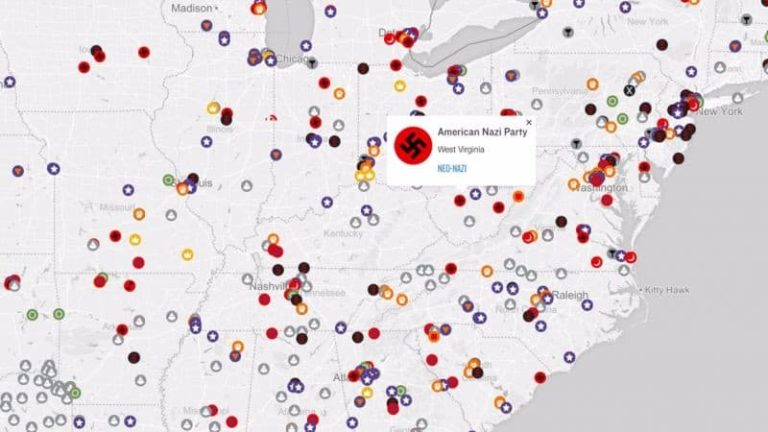 Hate Map: Landkarte des Hasses zeigt radikale Gruppen in den USA ...