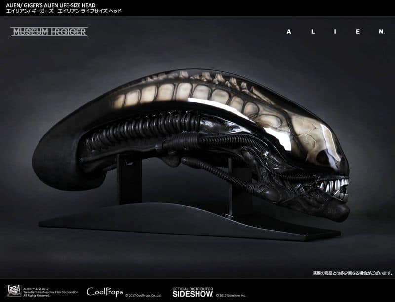Giger’s Alien Life-Size Head - Dravens Tales from the Crypt