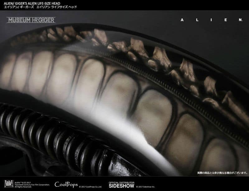 Giger’s Alien Life-Size Head - Dravens Tales from the Crypt