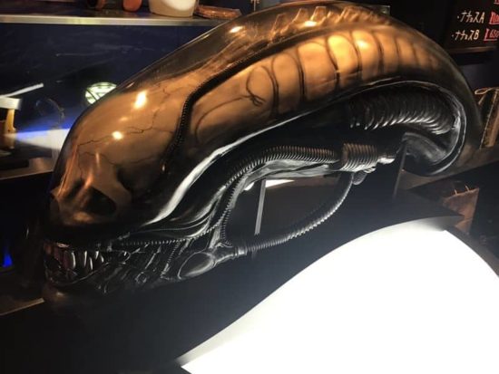 Giger’s Alien Life-Size Head - Dravens Tales from the Crypt