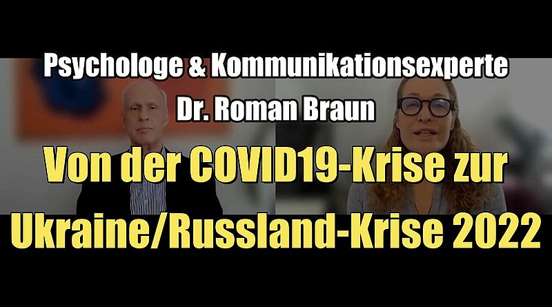 Dr. Roman Braun: Von der COVID19-Krise zur Ukraine/Russland-Krise 2022