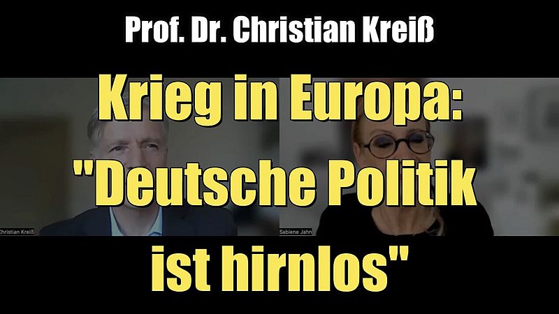 Prof. Dr. Christian Kreiss - Krieg in Europa: «Deutsche Politik ist hirnlos» (Druschba FM I 14. ...