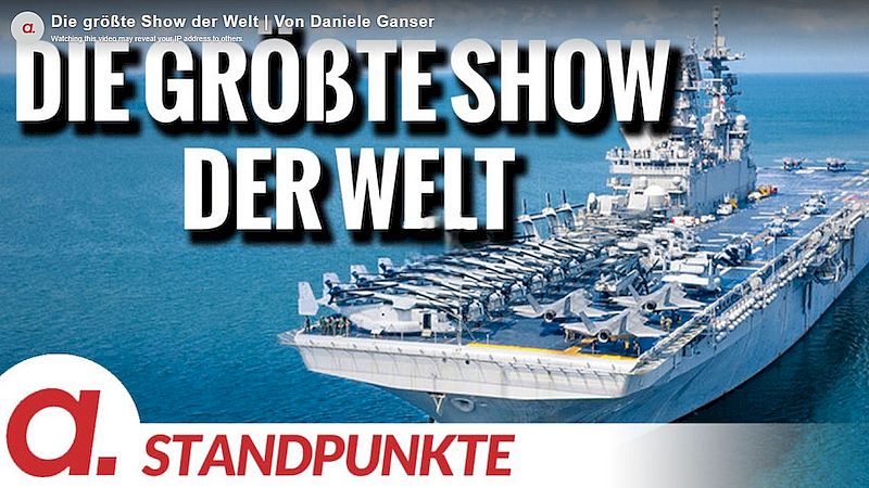 Die grösste Show der Welt: Wie Leitmedien Kriegspropaganda verbreiten ...
