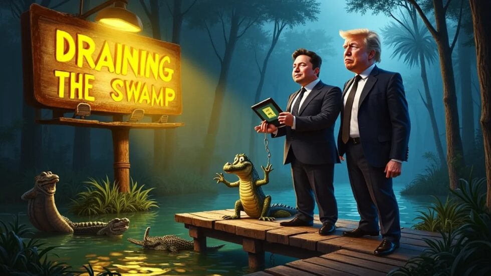 Trump und Musk legen in dieser Johnny Cash-Parodie von „I Walk the Line ...